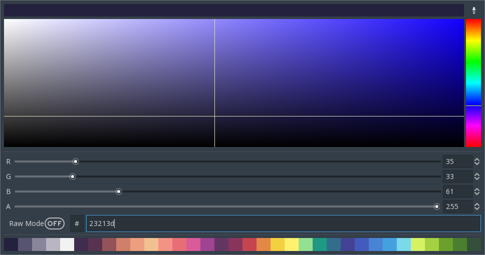 Allow the ColorPicker to have more than 10 presets, and wrap presets ...