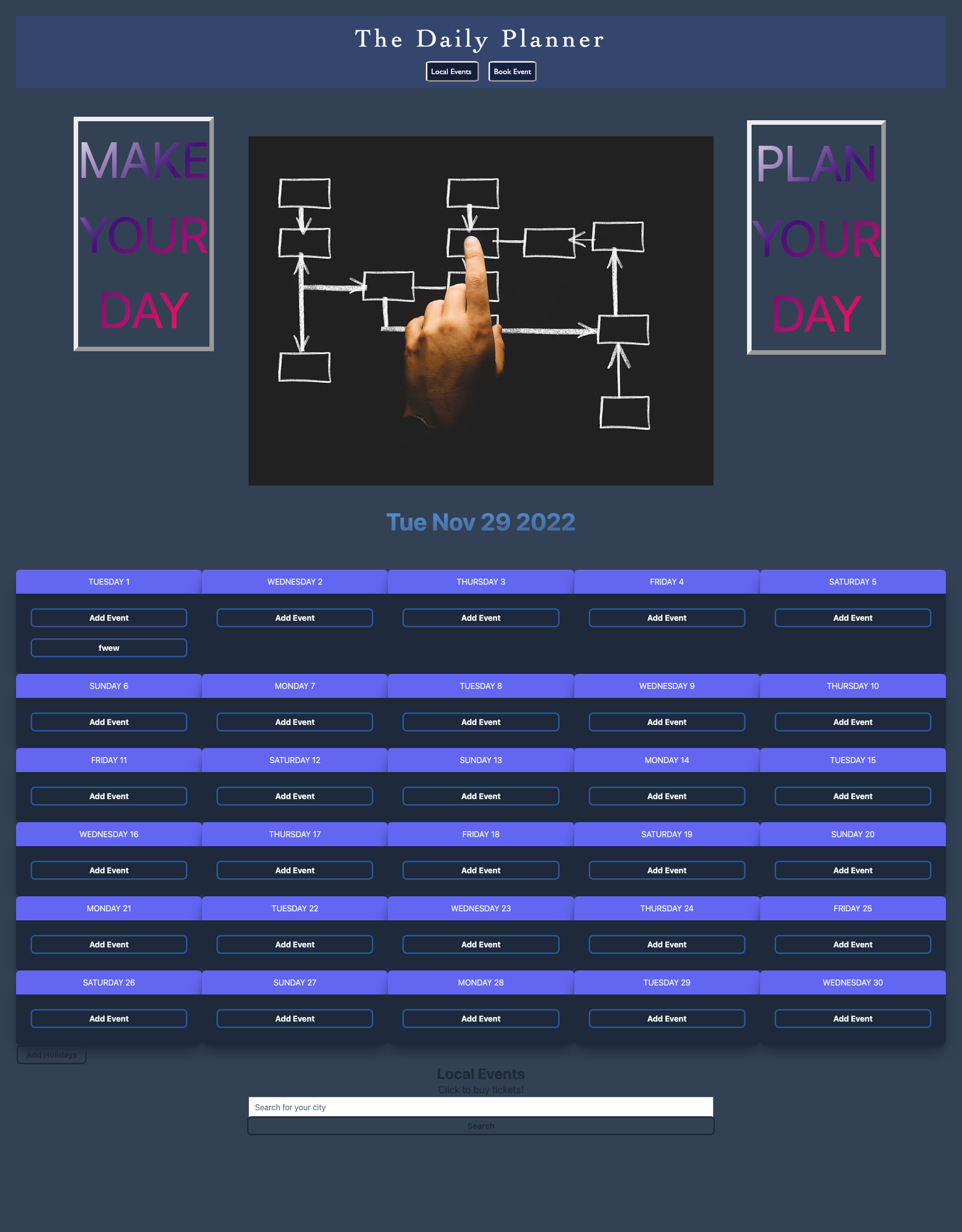 GitHub - Nmotley92/group-project: To do List