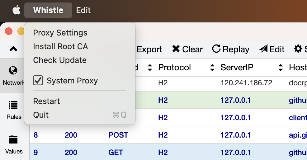 GitHub - avwo/whistle-client: HTTP, HTTP2, HTTPS, Websocket debugging proxy client