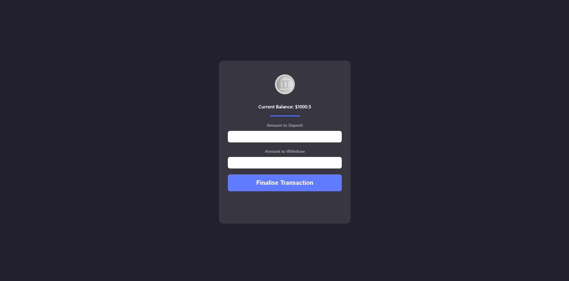 GitHub - mrmkristi/DBank