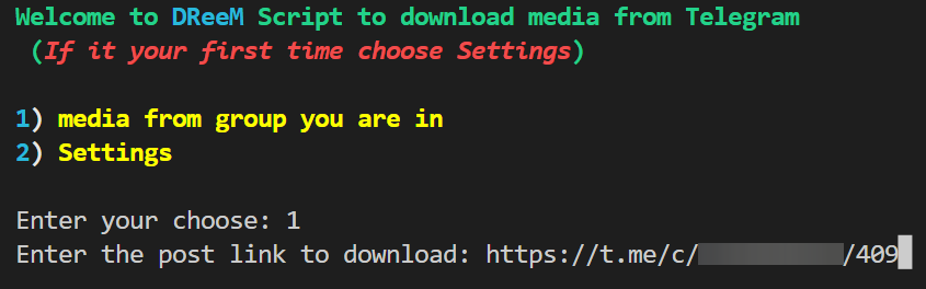 GitHub - asmpro7/DReeM: download restricted media from Telegram