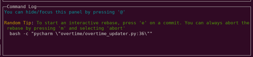 Opening files in unstaged pane - filename includes linenumber, which ...