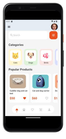 GitHub - talhade/Pet-Shop-App: PetShop App UI Clone