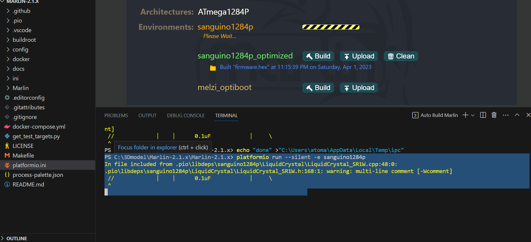 [BUG] (bug summary) · Issue #25615 · MarlinFirmware/Marlin · GitHub