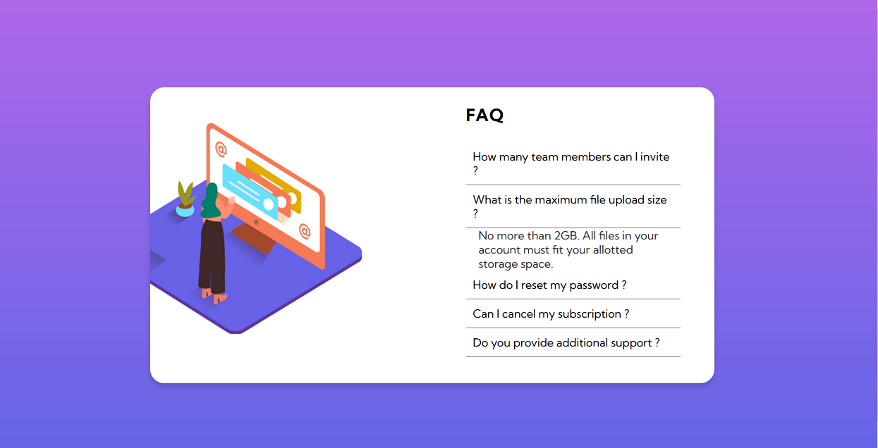 Github Zeycanozturkkfaq Accordion Card Faq Accordon Card Frontend Mentor Challenge 