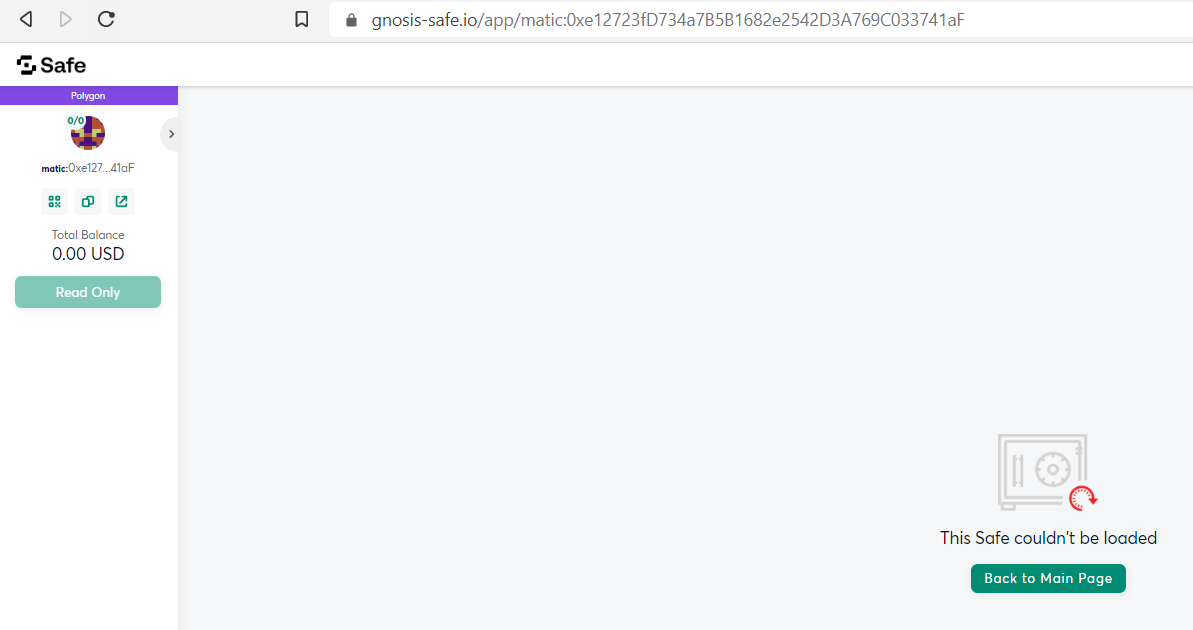 Polygon Safe cannot be loaded · Issue #24 · 5afe/safe-support · GitHub