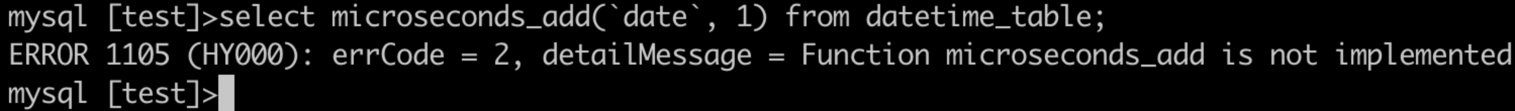 [enhancement] Support Function `microseconds Add` For Datetimev2 · Issue 16967 · Apache Doris