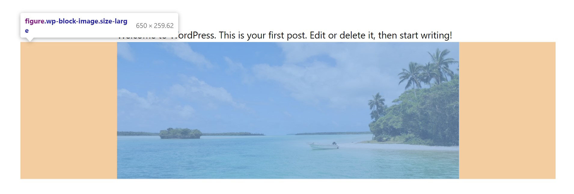 Top margin of the image block is missing in TT2 · Issue #50644 · WordPress/gutenberg · GitHub