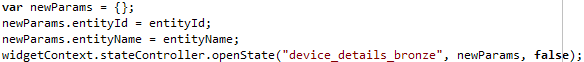 Access to ${entityName} in dashboard state name when open dashboard state with "stateController ...