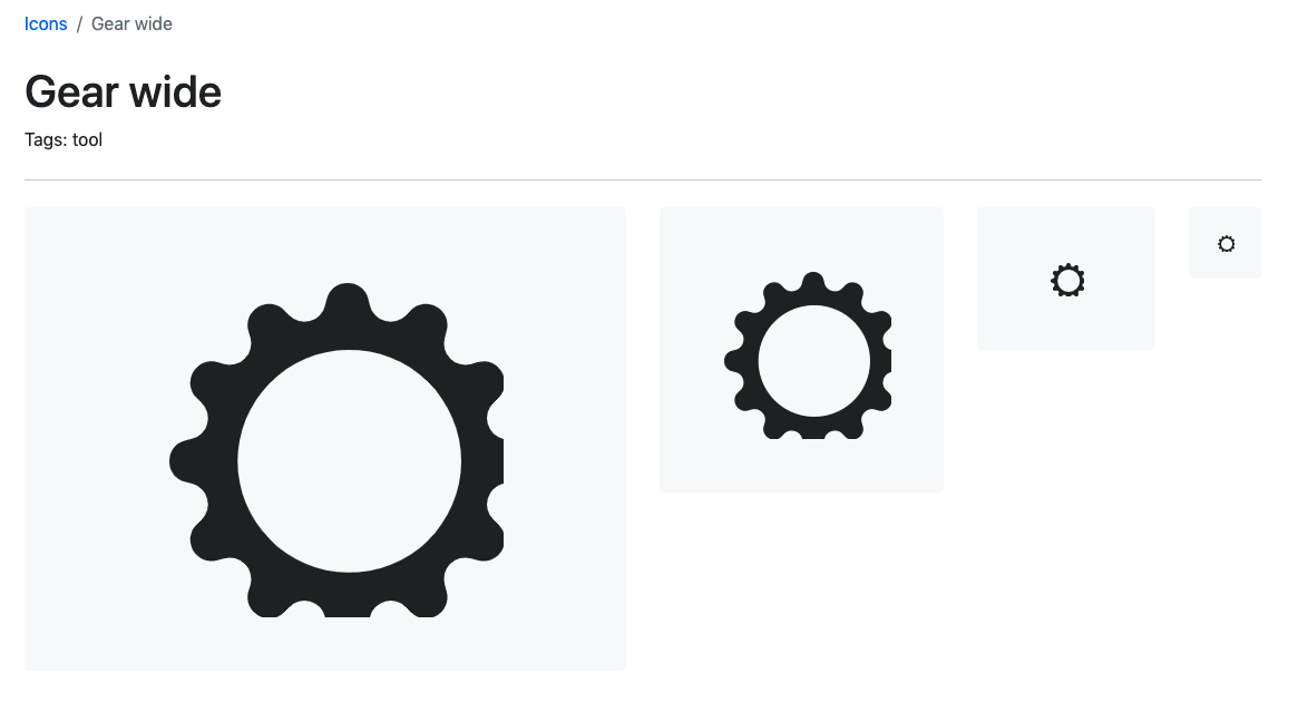 Gear Icons is not positioned properly · Issue #242 · twbs/icons · GitHub