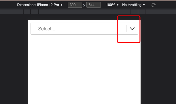 DropdownIndicator doesn't work well on mobile browsers · Issue #5171 ...