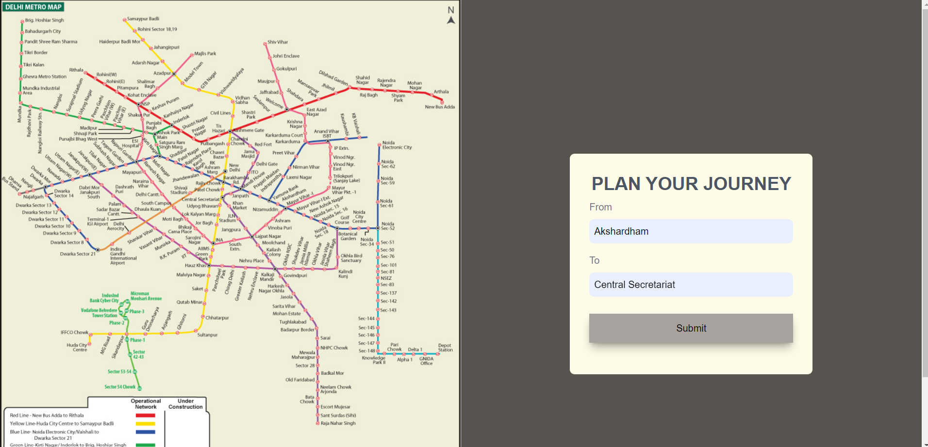 GitHub - jainnick/metro-route-frontend