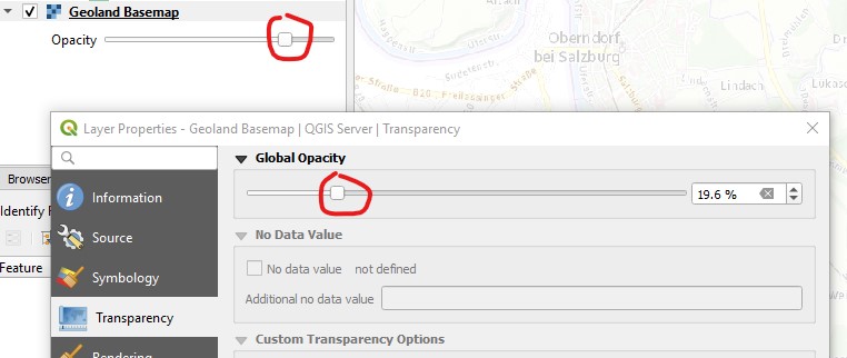 Opacity slider in legend moves in wrong direction · Issue #31354 · qgis ...