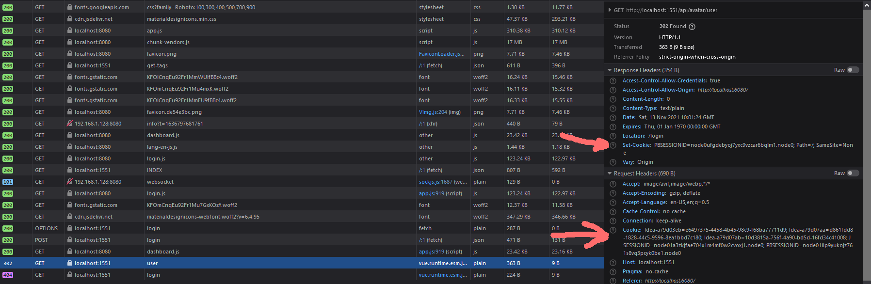 Session handling when using Vue CLI · Issue #1436 · javalin/javalin · GitHub