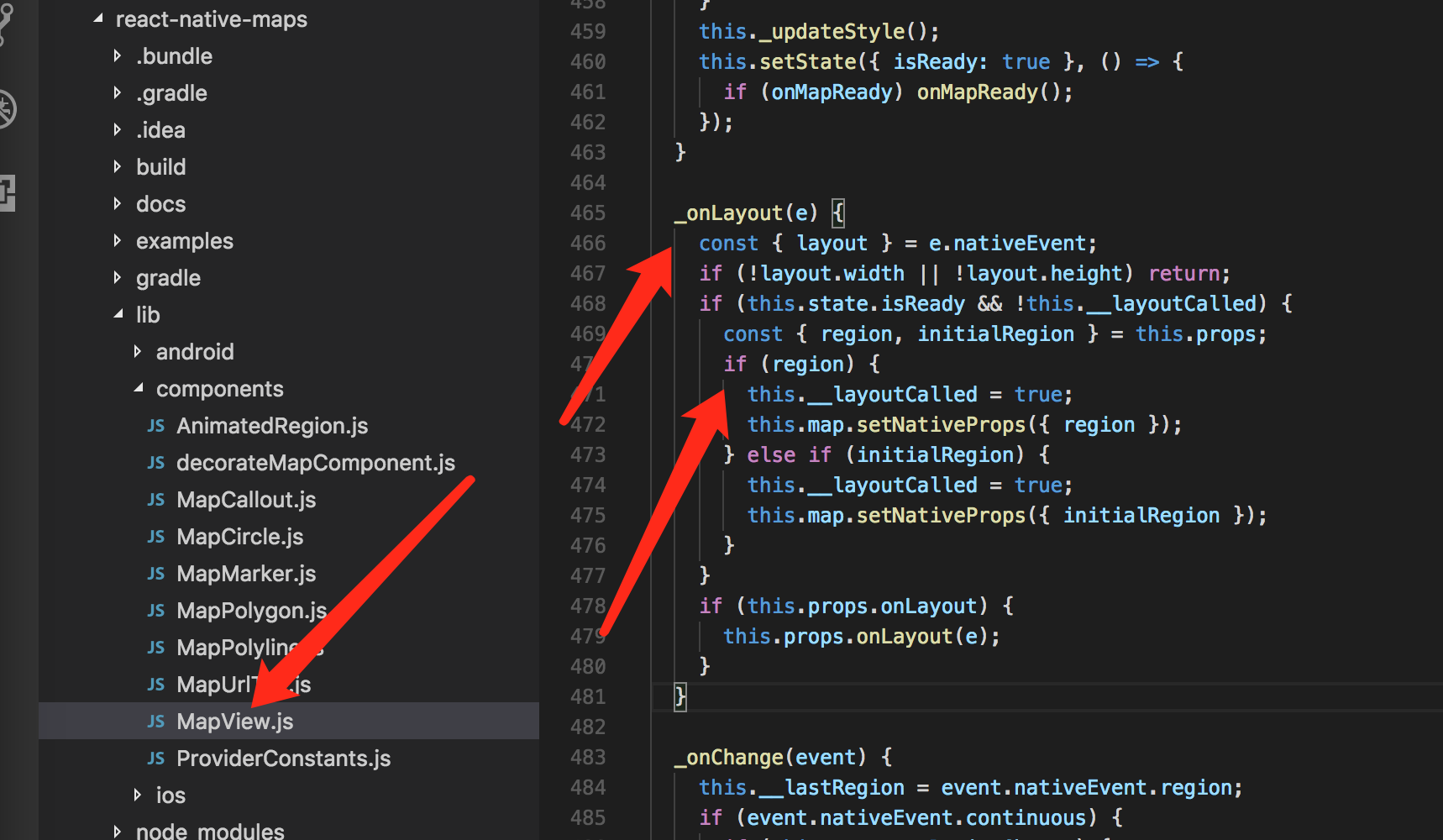 InitialRegion does not respect lat/lng delta on iOS Google Maps · Issue #1903 · react-native ...