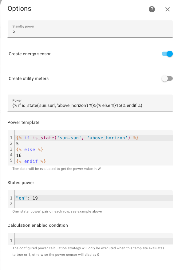 Conditional power template · Issue #1528 · bramstroker/homeassistant-powercalc · GitHub