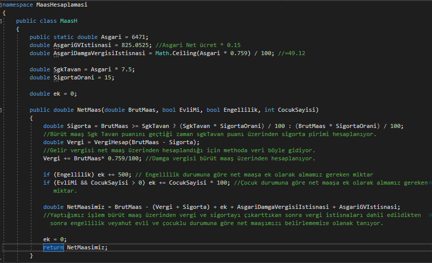 GitHub - barbo7/MaasHesaplamaProgrami: Nesne yönelimli programlama dersinde, hocamızın istediği ...