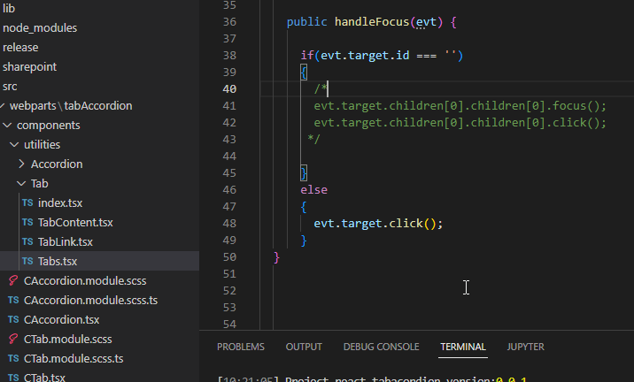 react-accordion-with-richtext - Clicking on Tab Content switches allways back to Tab 1 · Issue ...