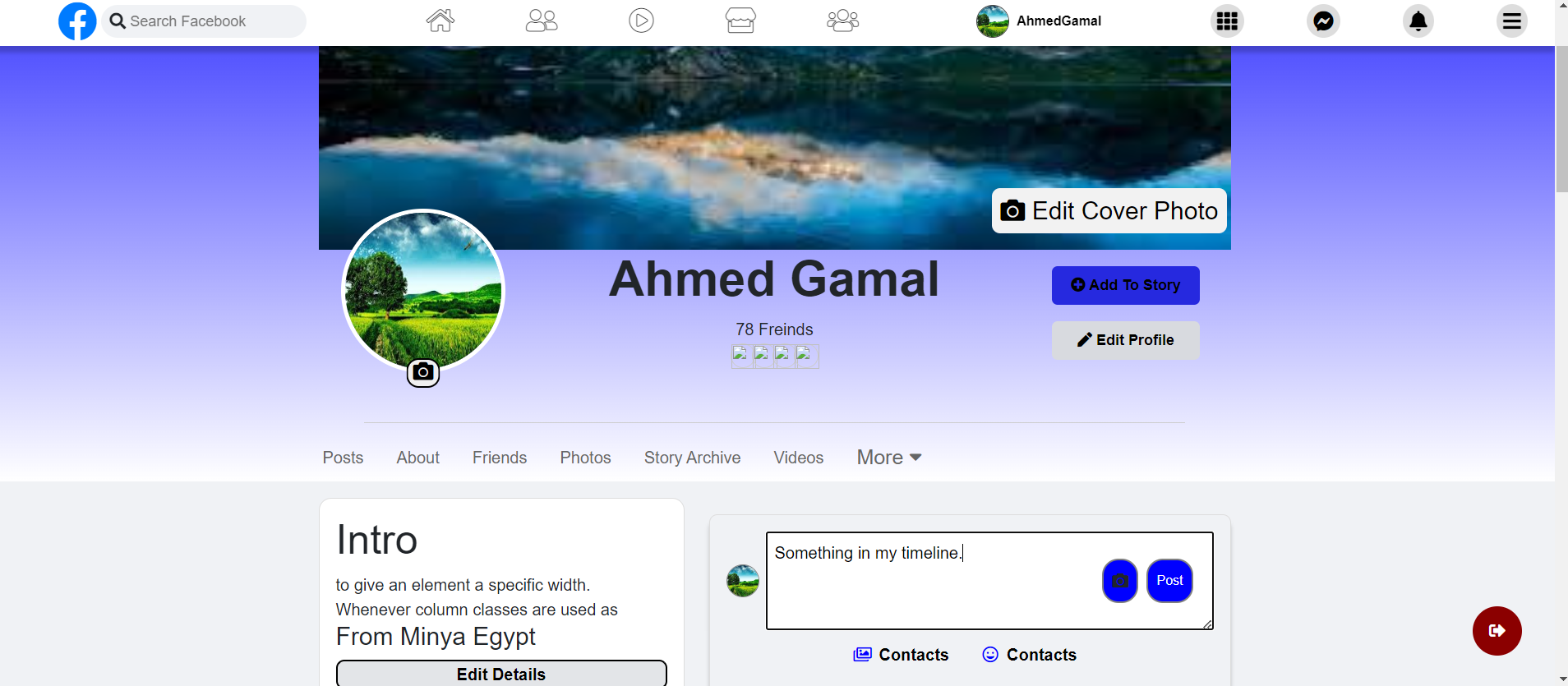 GitHub - AhmedGamalDakhly/MyBook: MyBook is a social media project
