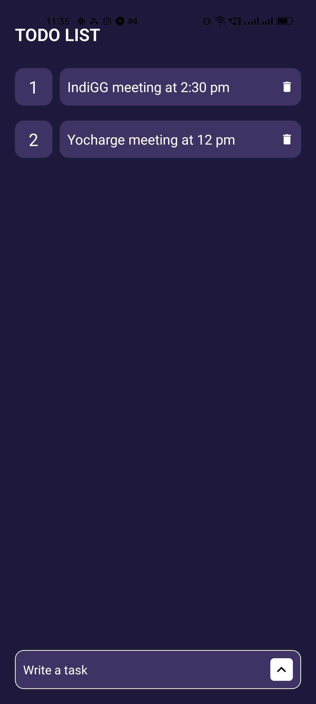 Github Shivams10react Native Todo Todo Mobile App Made With React Native