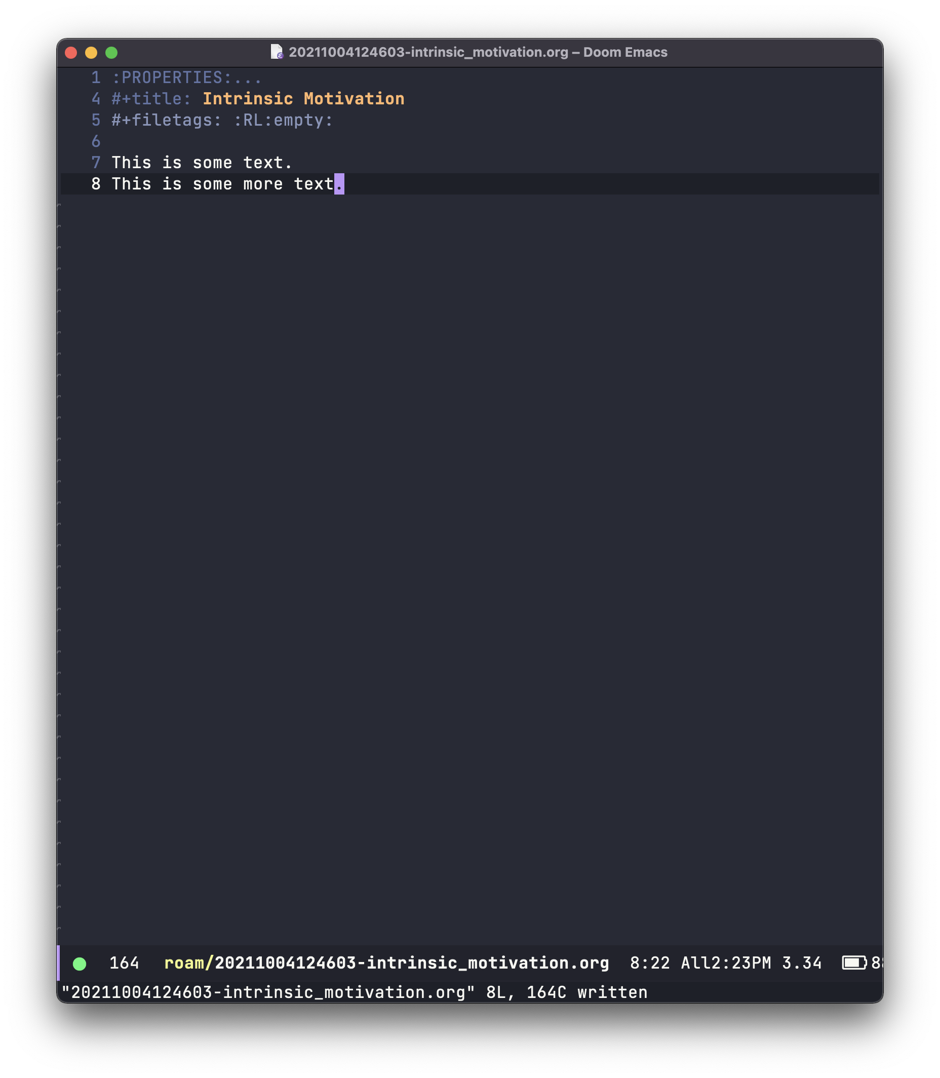 [BUG] Strange warnings in emacs when an org-roam file is saved while an ...