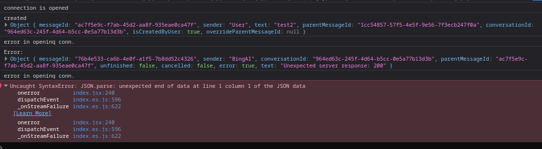 [Bug]: ordinary bingAI breaks when online -- jailbreak version works somehow. · Issue #705 ...