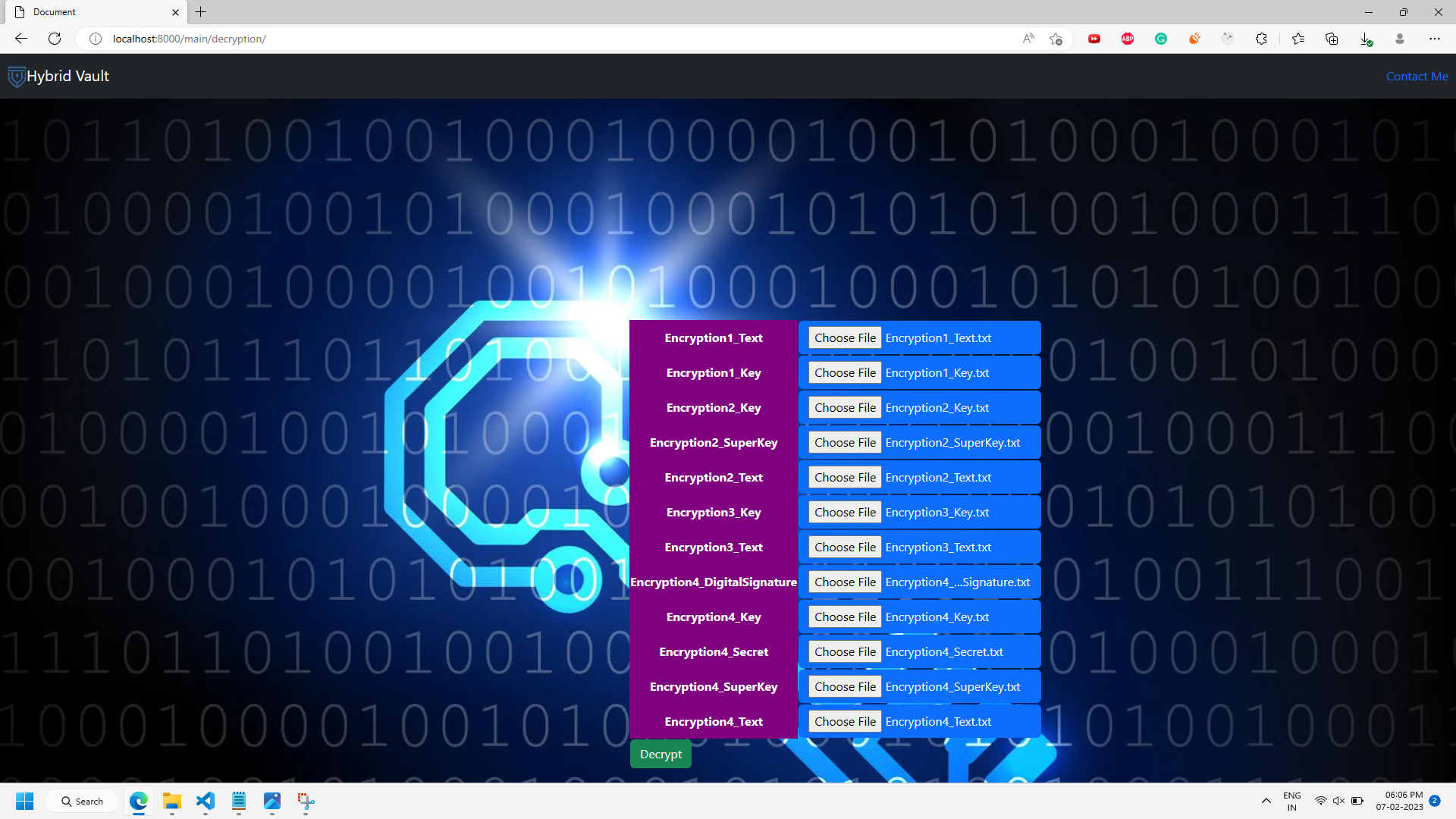 GitHub - Parikshith-G/Encryption-and-decryption-website: a website which will encrypts a given ...