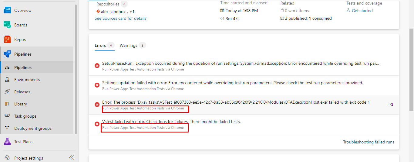 Run Power Apps Test Automation Tests via Chrome · Issue #3814 ...