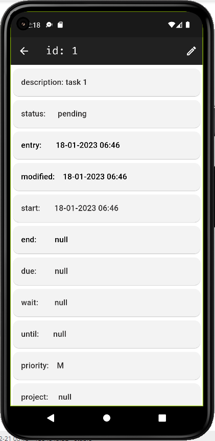 Editable fields should be clearly visible · Issue #67 · CCExtractor/taskwarrior-flutter · GitHub