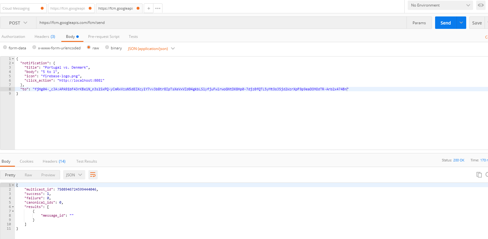 Messages not being received on Chrome 73.0.3683.103 / Brave Version 0. ...