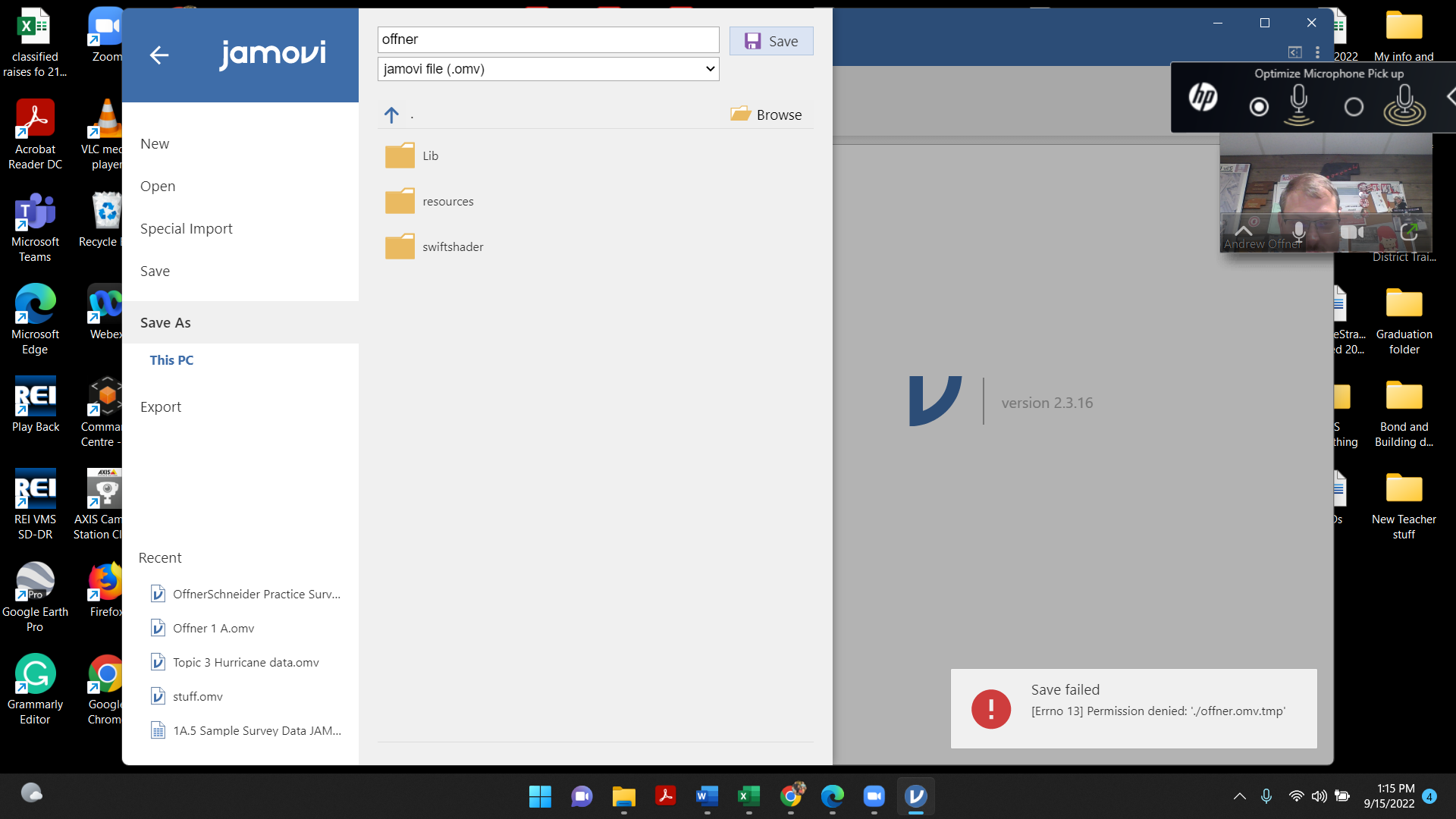 Saving Issue · Issue 1249 · Jamovi Jamovi · Github