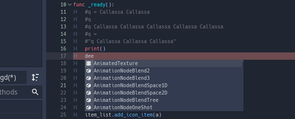 Code completion for nested dictionaries · Issue #5322 · godotengine/godot · GitHub