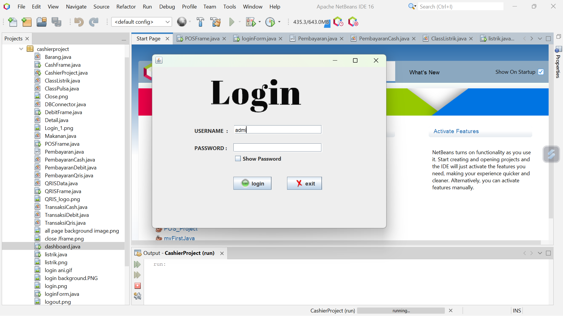 GitHub - huseinibnu/CashierProject: Project UAS PBO 2023