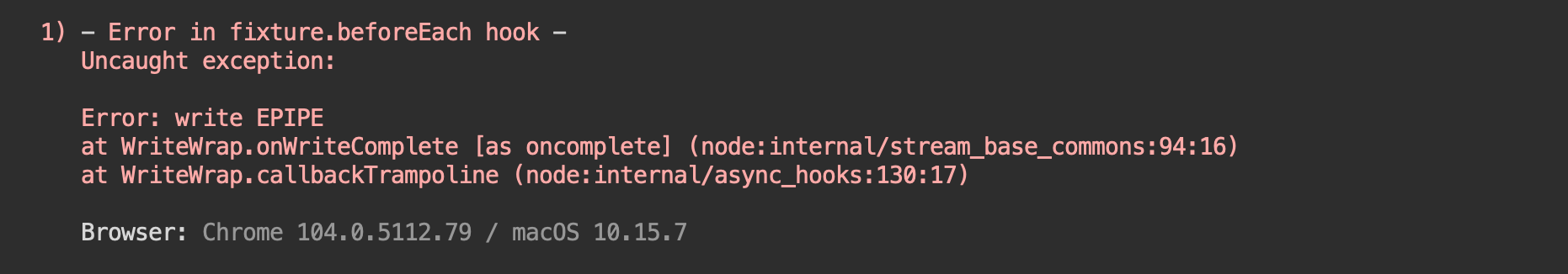 Intermittent Node Epipe Exceptions When Video Recording Is On · Issue 7216 · Devexpress