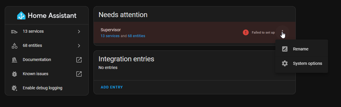 Supervisor Error after OS 11.0 Upgrade · Issue #101999 · home-assistant/core · GitHub