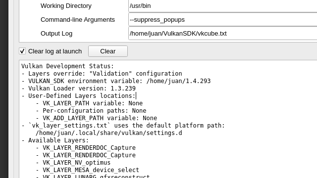 vkconfig caching bug · Issue #1797 · LunarG/VulkanTools · GitHub