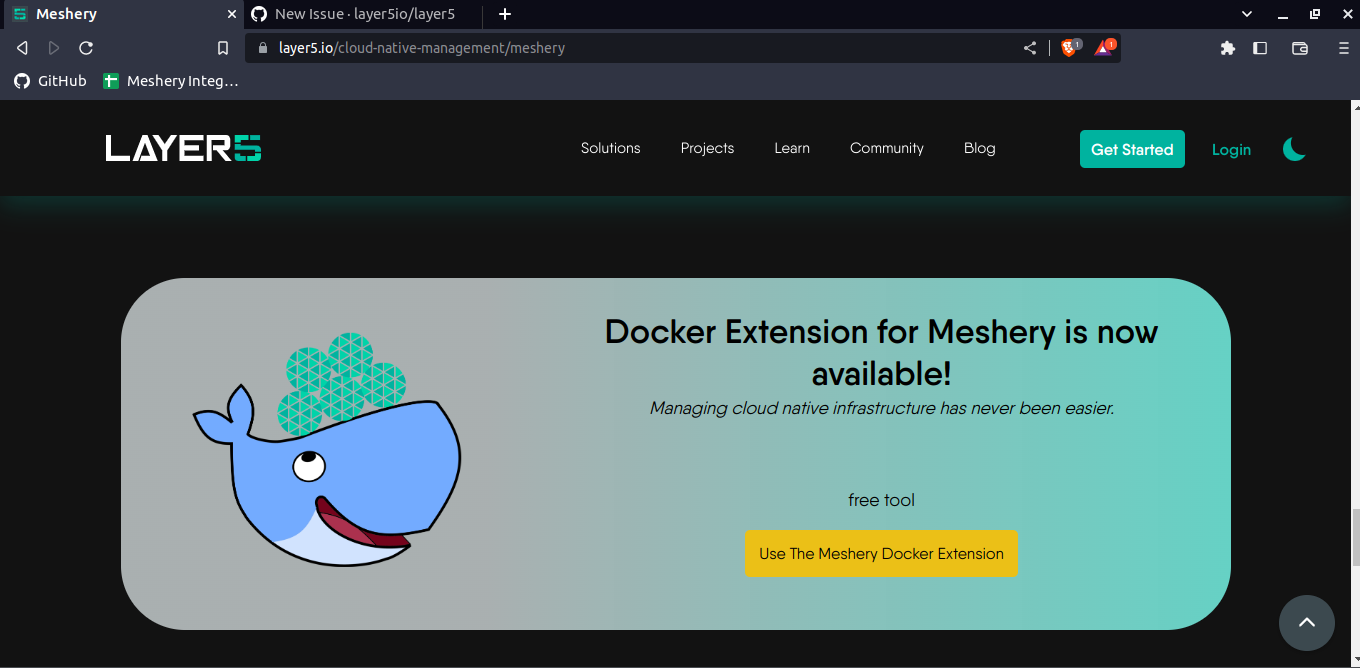 fix the docker callout card · Issue #4134 · layer5io/layer5 · GitHub