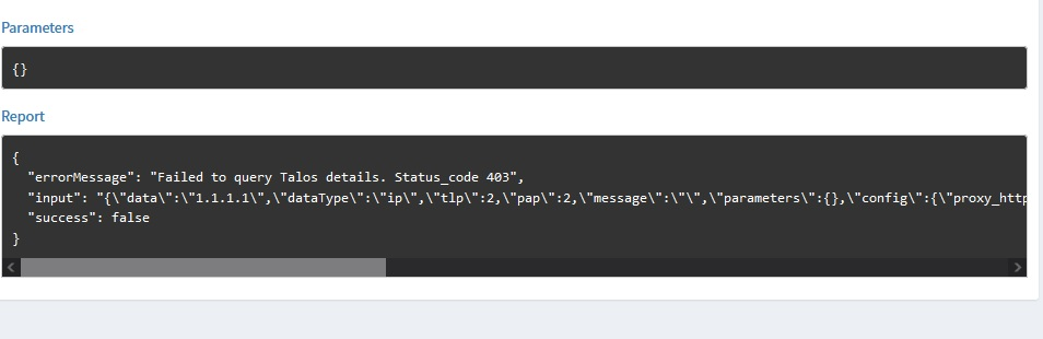 [Bug] Talos Reputation analyzer is not working · Issue #1145 · TheHive-Project/Cortex-Analyzers ...
