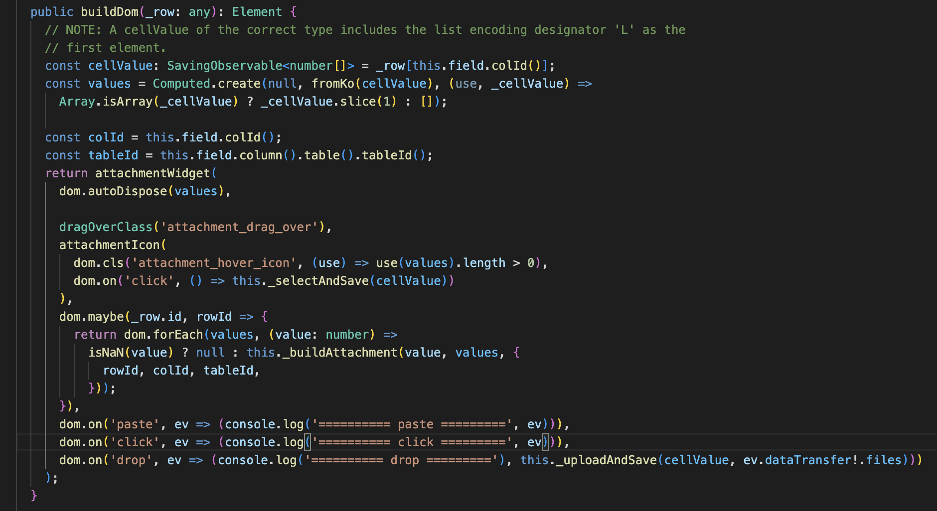 Allow to paste a blob in an Attachment cell · Issue #288 · gristlabs/grist-core · GitHub