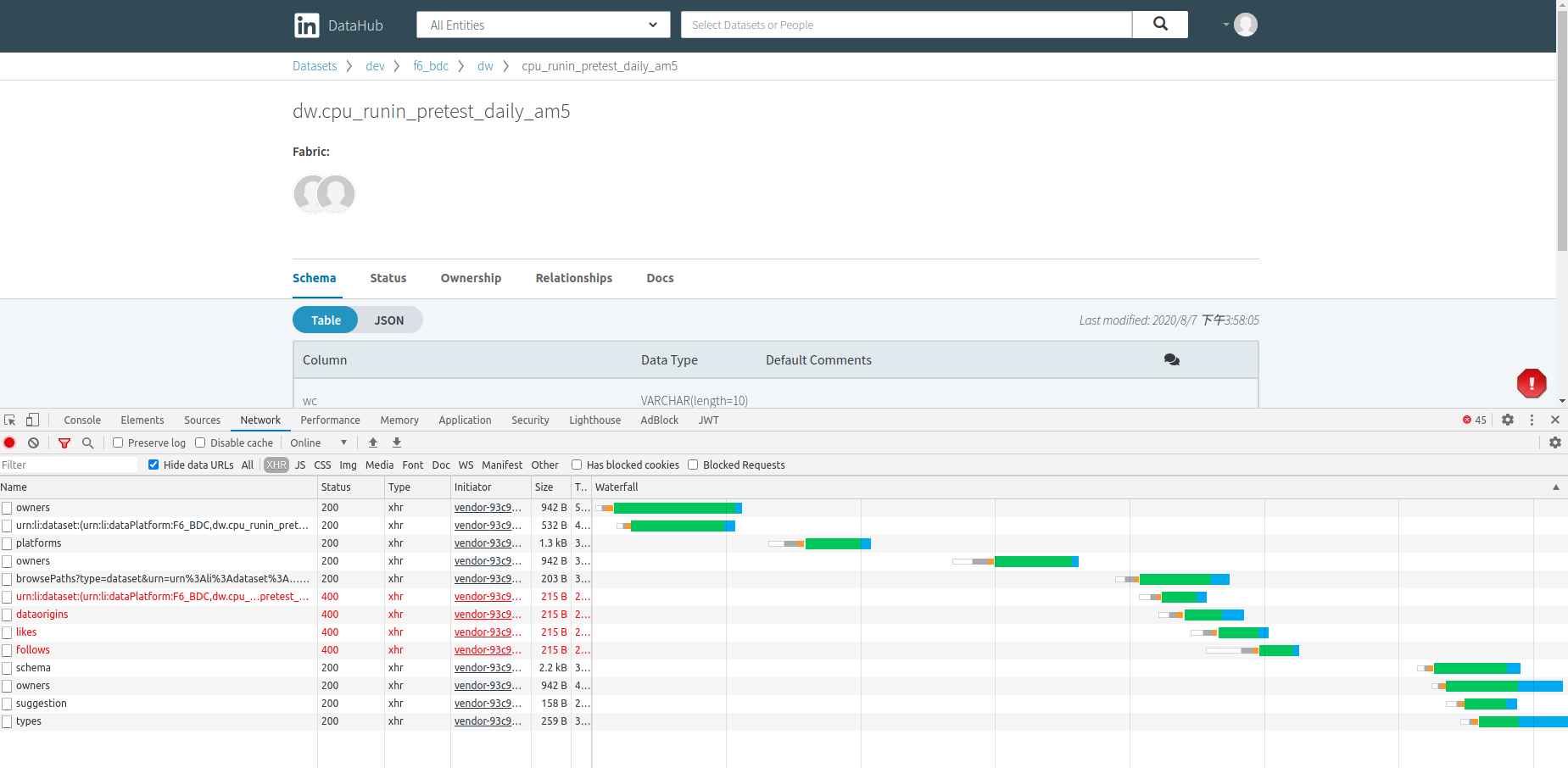Social Function Issues Introduced By The Latest Version Of The Frontend · Issue 1824 · Datahub