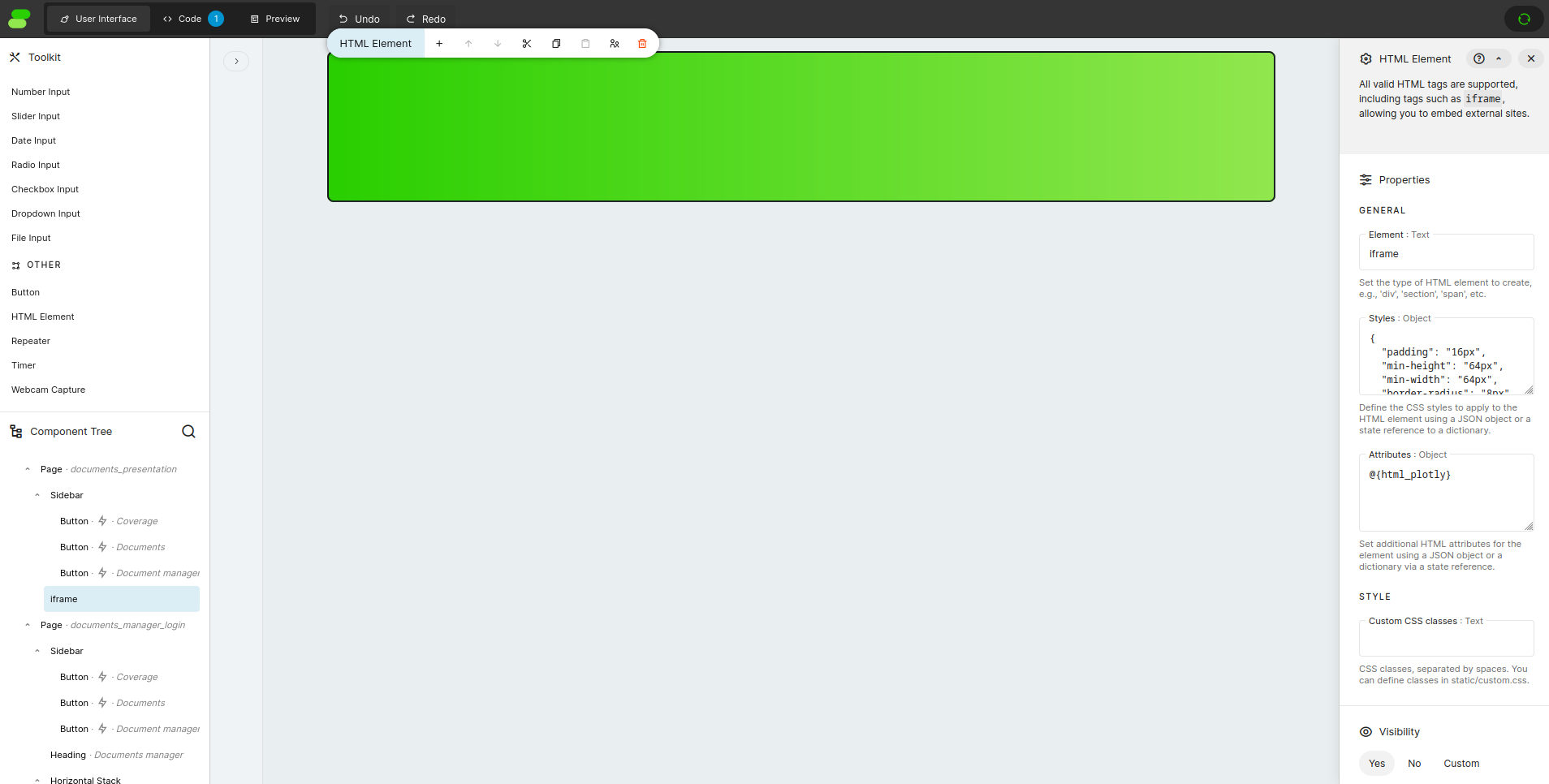 Plotly Graph Fullscreen · Issue 87 · Streamsync Cloud Streamsync · Github