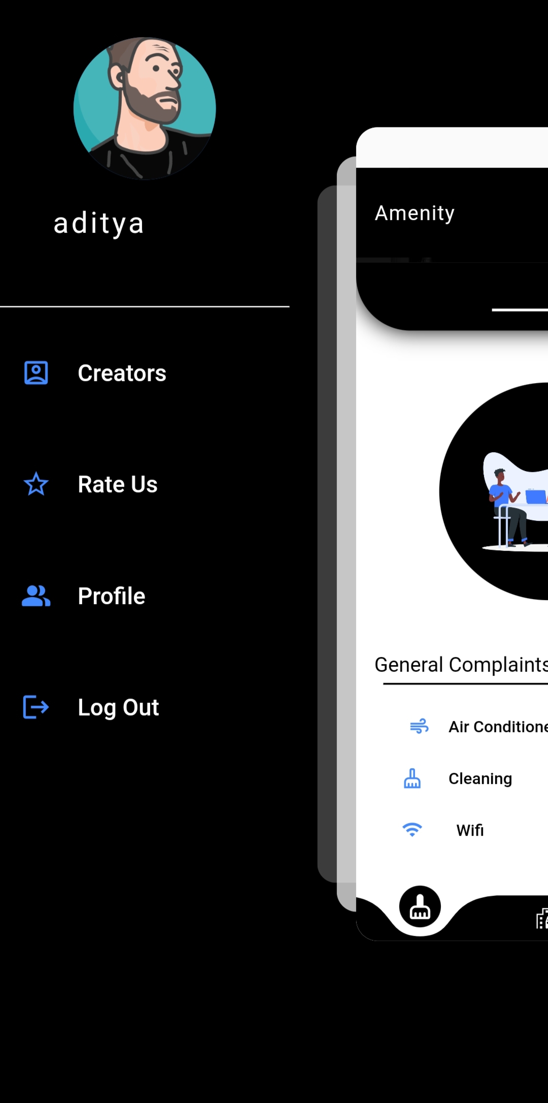 GitHub - Aditya0257/AmenityProject: Using Getx Statemanagement