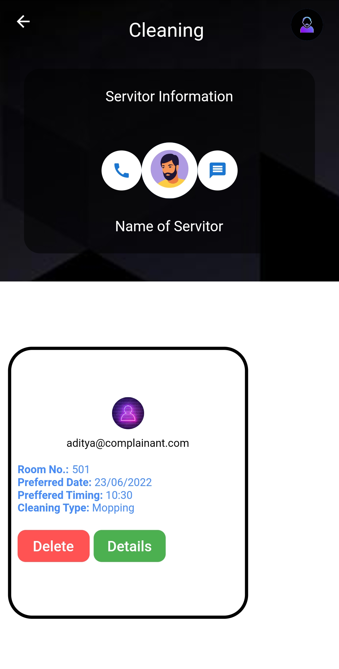 GitHub - Aditya0257/AmenityProject: Using Getx Statemanagement