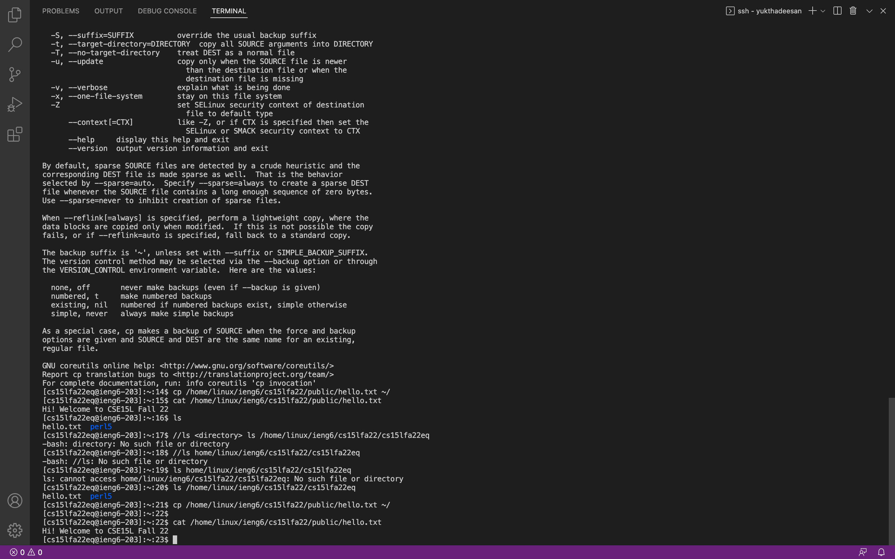 LAB REPORT 1 | cse15l-lab-reports