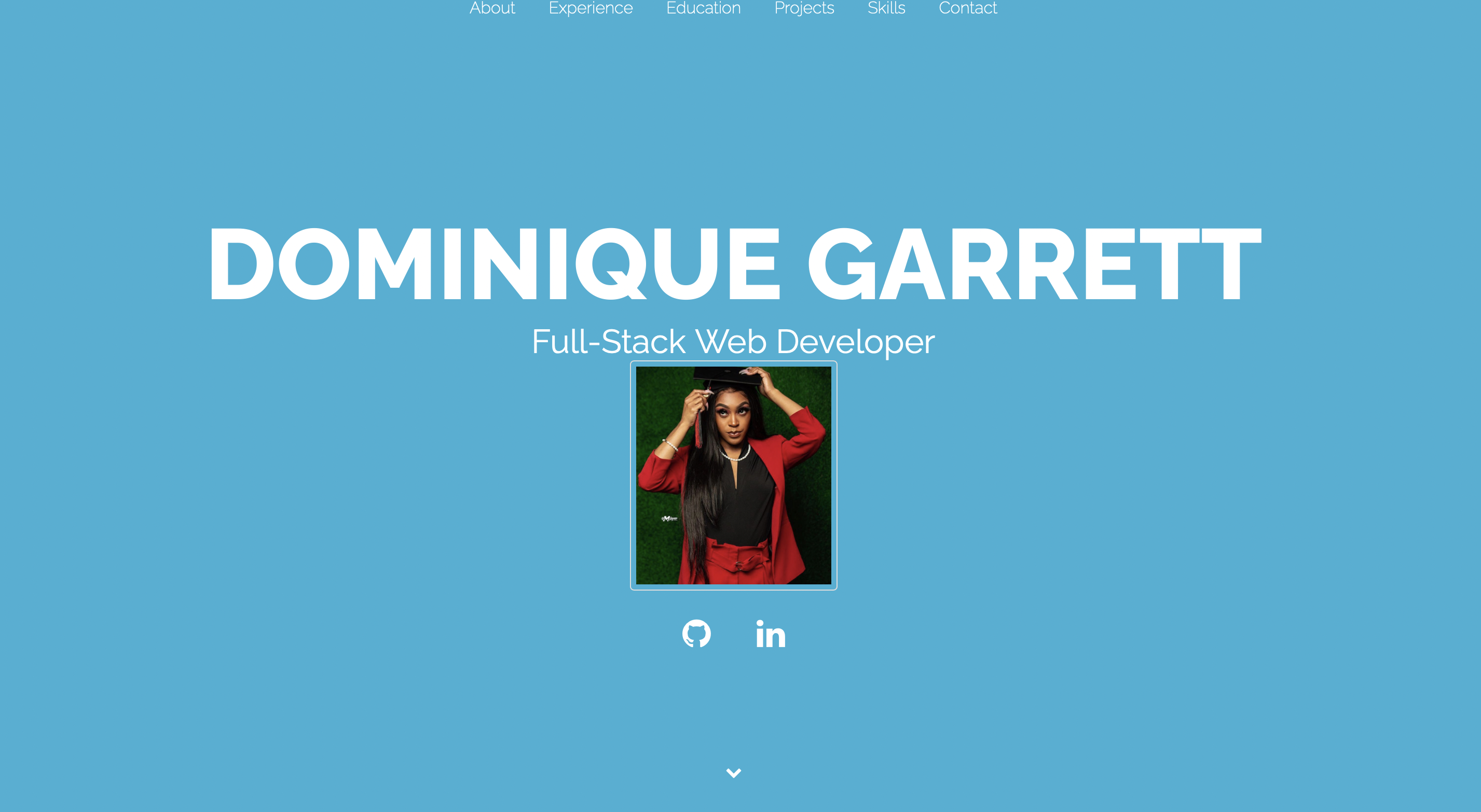 GitHub - DominiqueGarrett/professional-portfolio: Module 2 Challenge Assignment: Advanced CSS ...