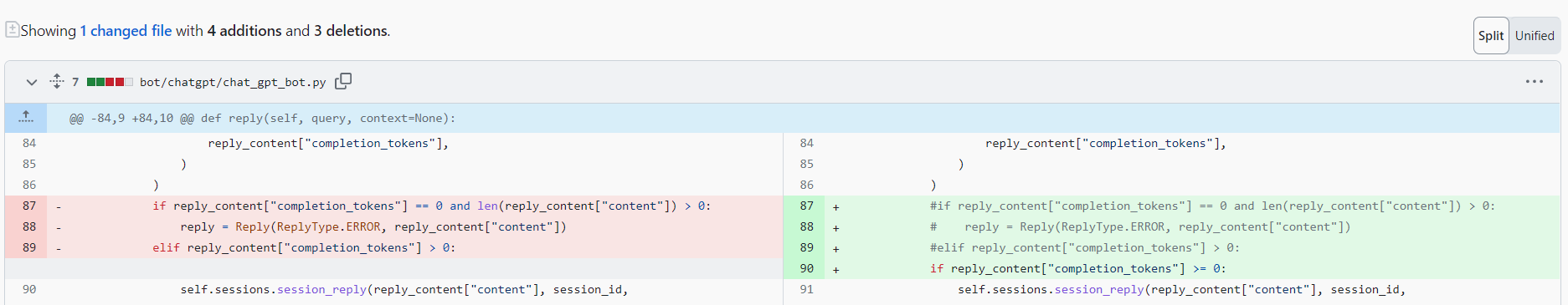 返回类型是错误，错误信息是chatgpt回答的内容。 · Issue #1323 · zhayujie/chatgpt-on-wechat · GitHub