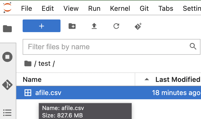 Downloaded file size is small and changes every time. · Issue #13275 · jupyterlab/jupyterlab ...