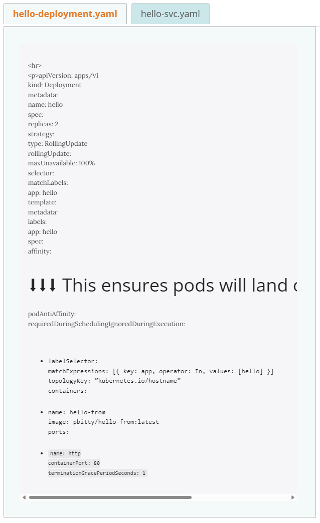 Using Multi Node Clusters Referenced Files Incorrect Formatting · Issue 15362 · Kubernetes
