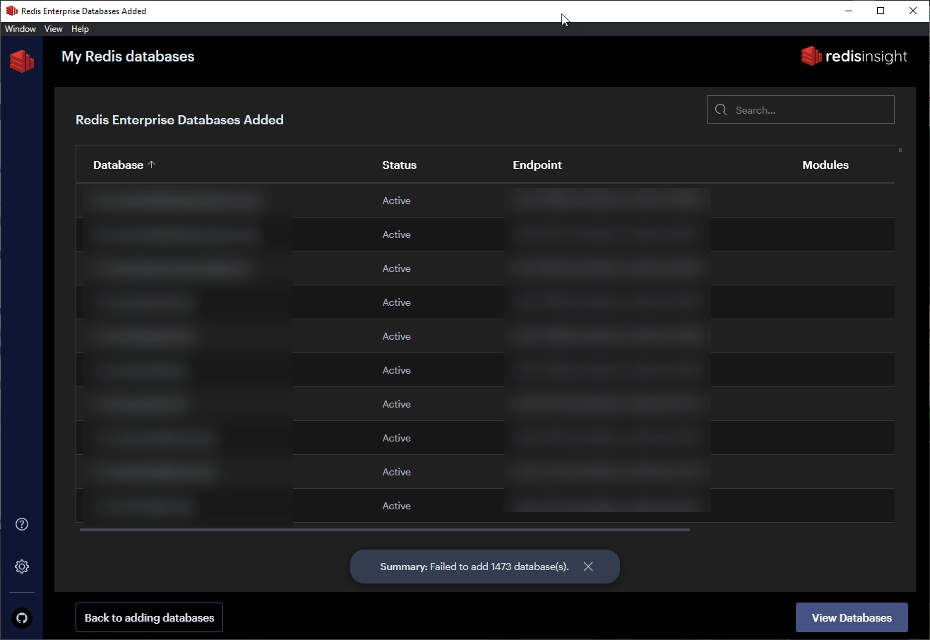 [Bug]:Request Timeout autodiscover Database · Issue #525 · RedisInsight/RedisInsight · GitHub