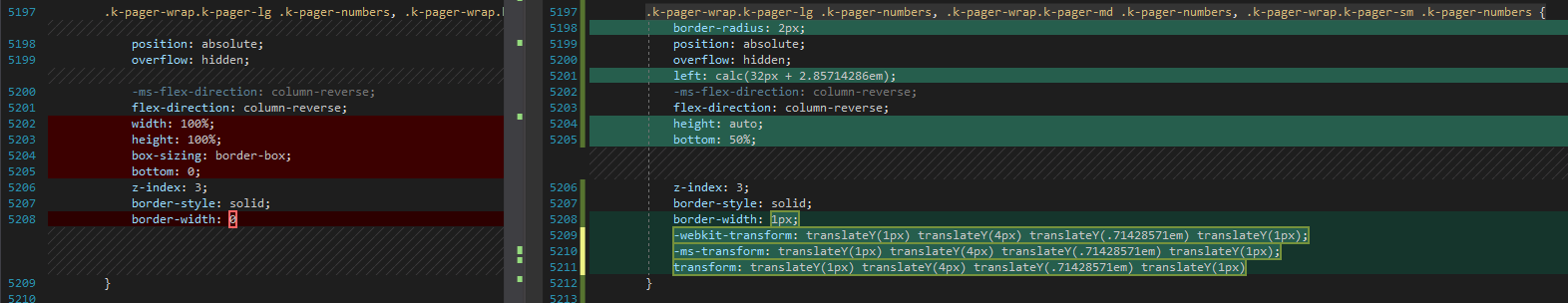 Grid pager visibility is not displayed correctly. · Issue #716 · telerik/kendo-themes · GitHub